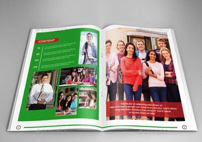 18 Contoh Desain Album Kenangan School Yearbook Templates
