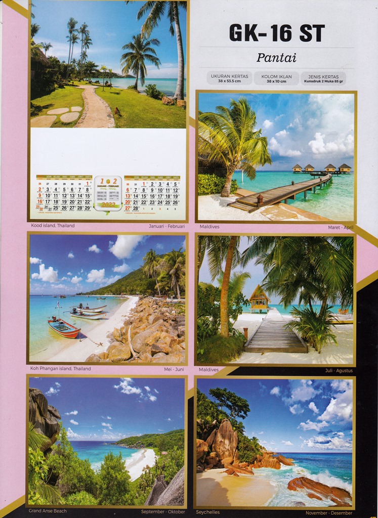 Kalender-Standard-Pantai - Ayuprint.co.id