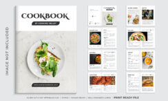 Buku Resep dan Masakan: Contoh Desain dan Percetakannya