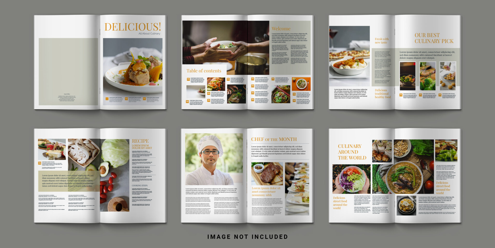 Buku Resep dan Masakan: Contoh Desain dan Percetakannya