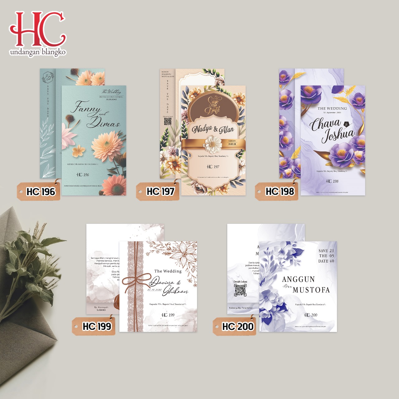 Katalog Undangan Pemenang 2025 - Ayuprint.co.id